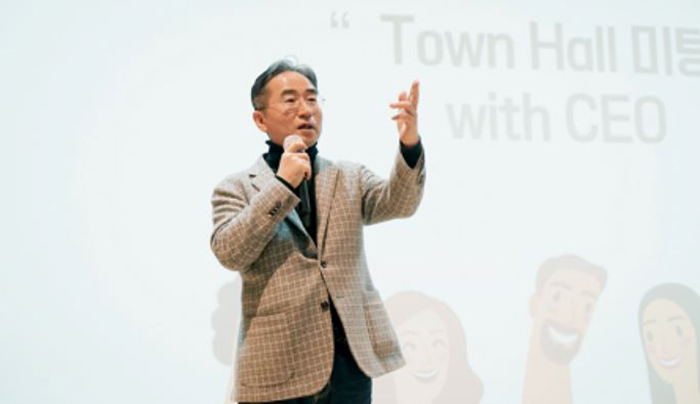 与CEO共同进行的 Town Hall Meeting | 新闻 | 新闻室 | SAMSUNG ELECTRO-MECHANICS